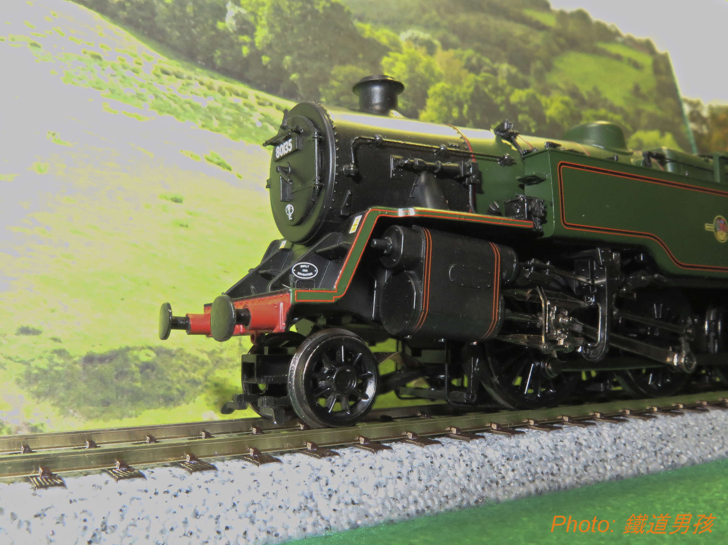 英國SL BR Standard Class 4 Tank (4MT) No. 80135 (Bachmann, OO Gauge, 32 ...